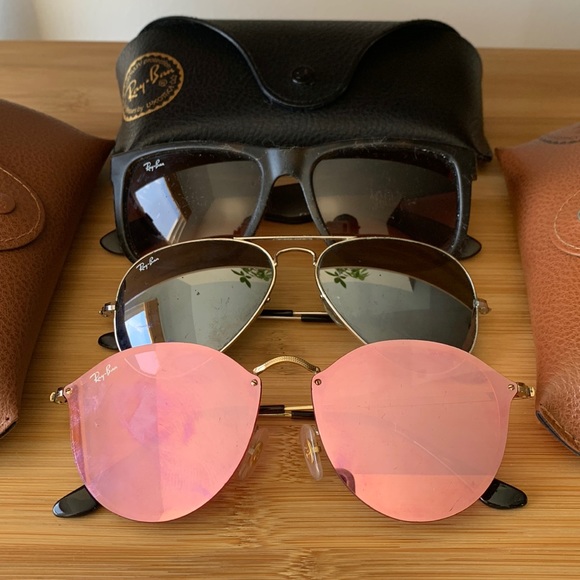 Ray-Ban | Accessories | Assorted Genuine Ray Ban Bundle With Cases ...